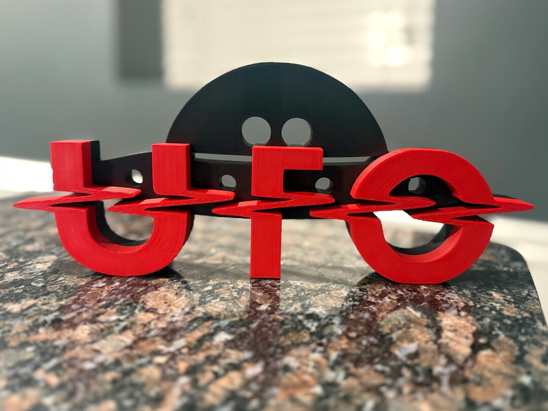 UFO the Band Fan Created 3D Printed Logo - Etsy