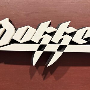 Dokken the Band 3D Printed Logo - Etsy