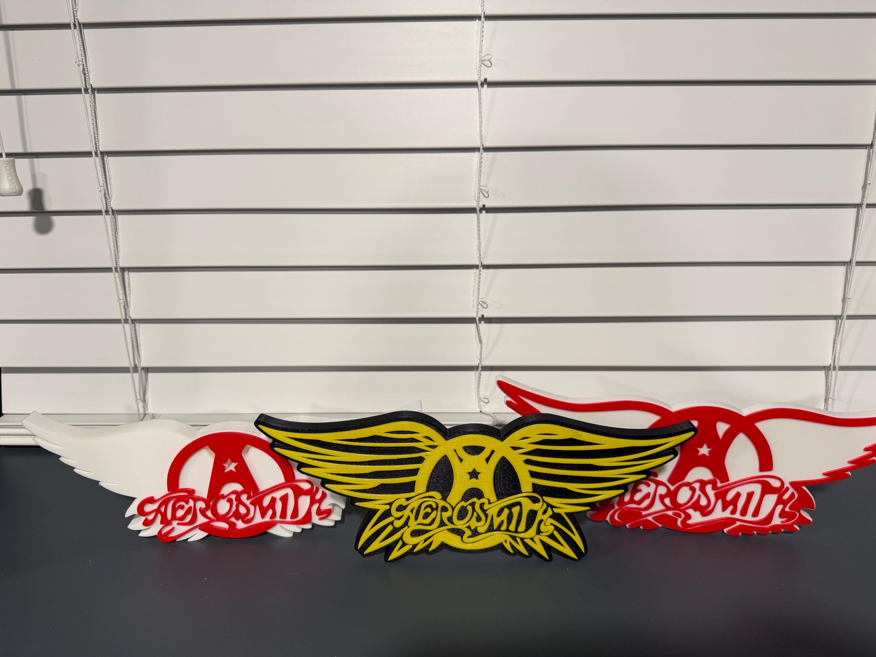 Aerosmith Fan Created 3D Printed Logo - Etsy