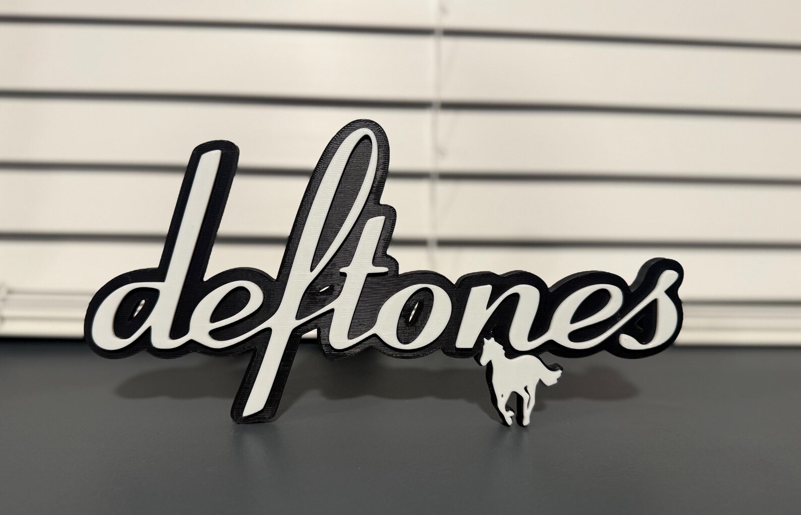 Deftones Fan Created Custom 3D Printed Logo - Etsy