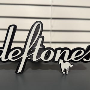 Deftones Fan Created Custom 3D Printed Logo - Etsy