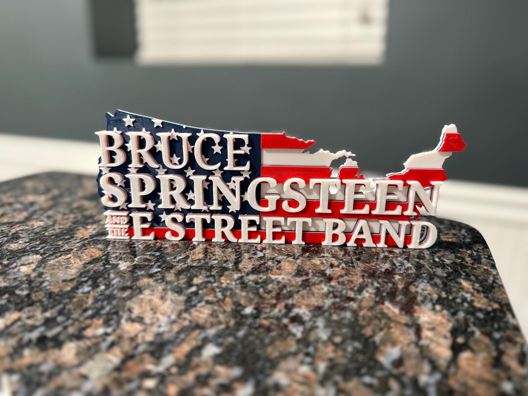 Bruce Springsteen and the E Street Band Fan Created 3D Printed Logo - Etsy