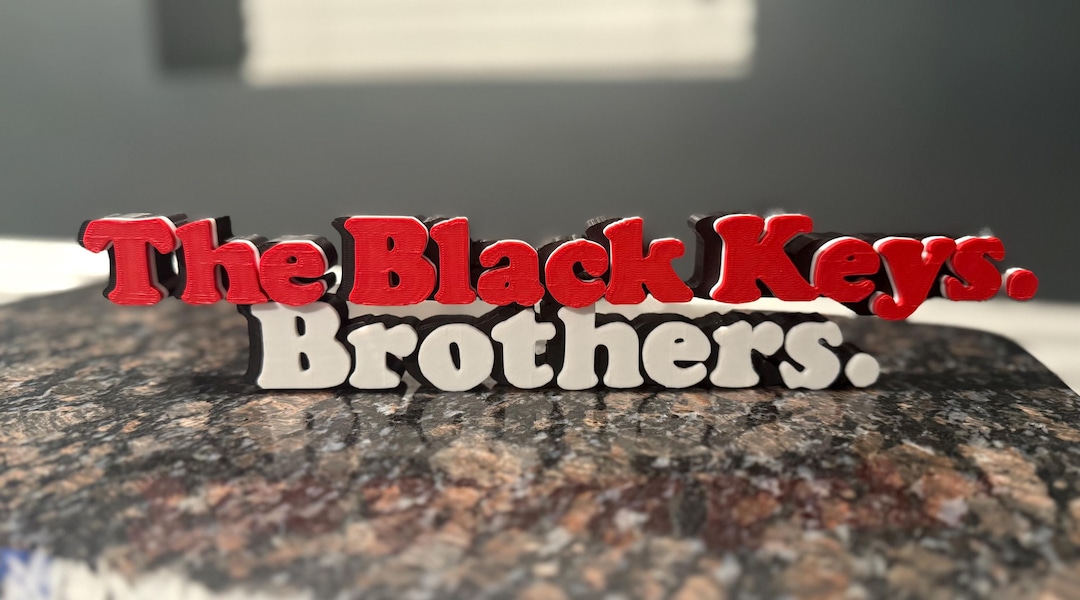 The Black Keys 3D Printed Logo - Etsy