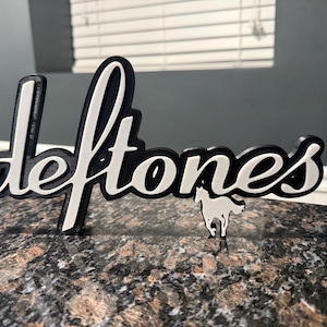 Deftones Fan Created Custom 3D Printed Logo - Etsy