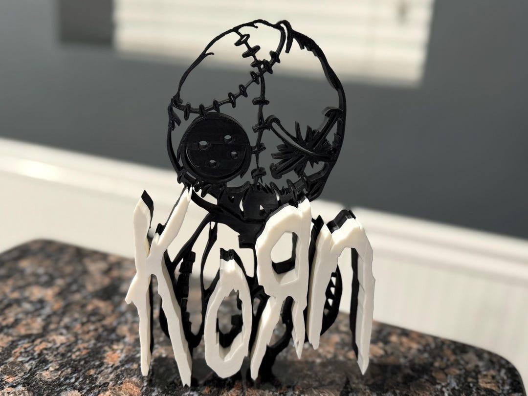 Korn Custom Made 3D Logo - Etsy