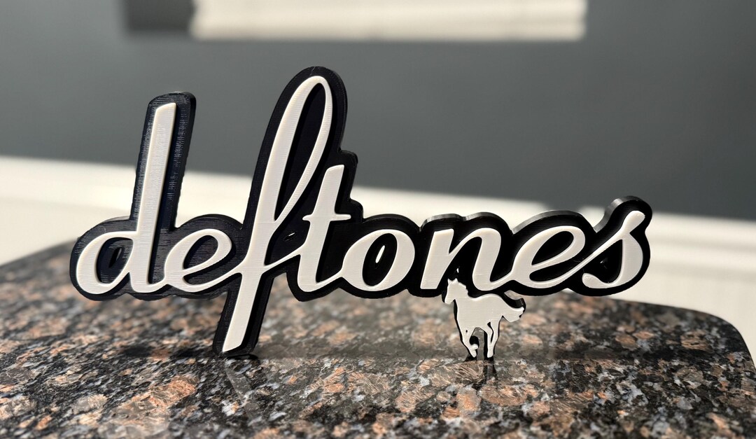 Deftones Fan Created Custom 3D Printed Logo - Etsy