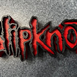 Slipknot 3D Printed Logo - Etsy