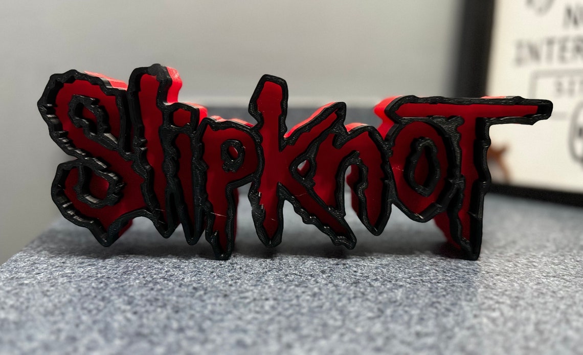 Slipknot 3D Printed Logo - Etsy