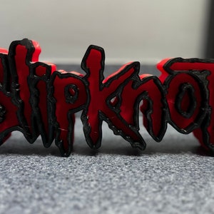 Slipknot 3D Printed Logo - Etsy