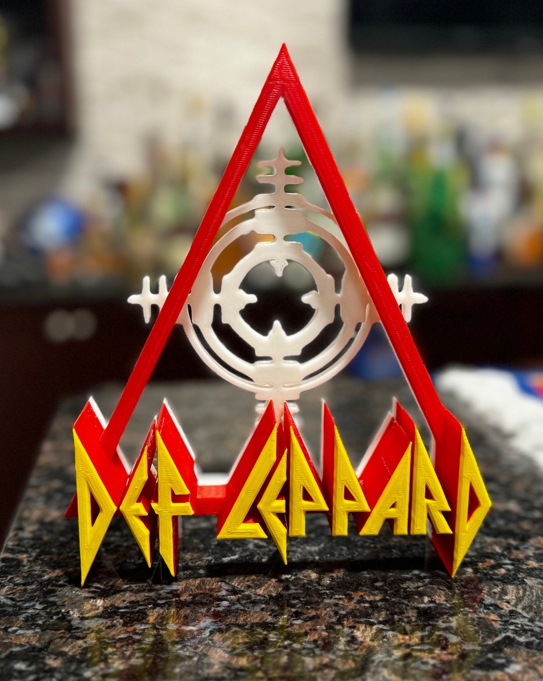 Def Leppard Custom Made 3D Logo - Etsy