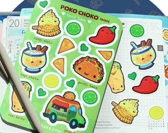 Breakfast Burrito Sticker - Etsy