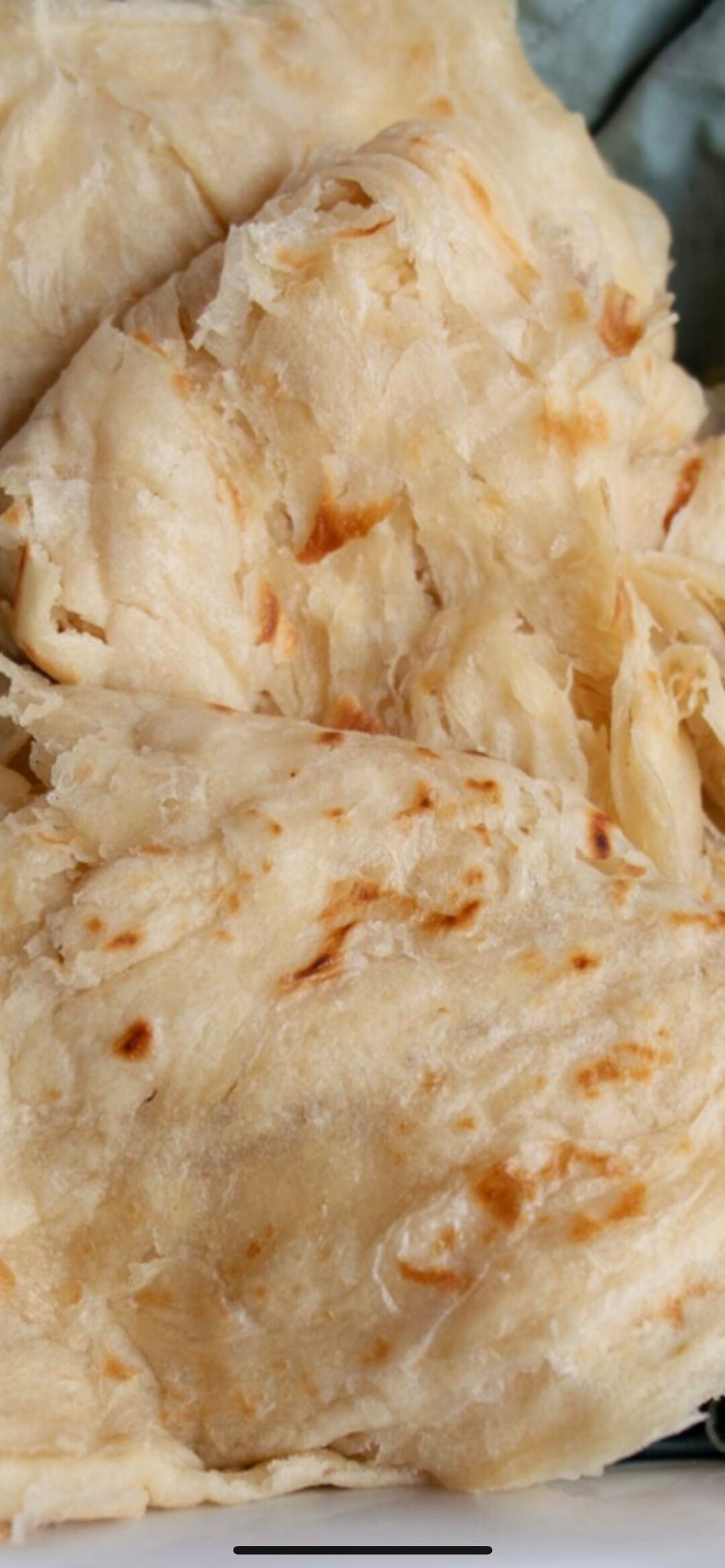 6 Pack Guyanese Paratha Roti/oil Roti/vegan/vegetarian. Made With Your ...