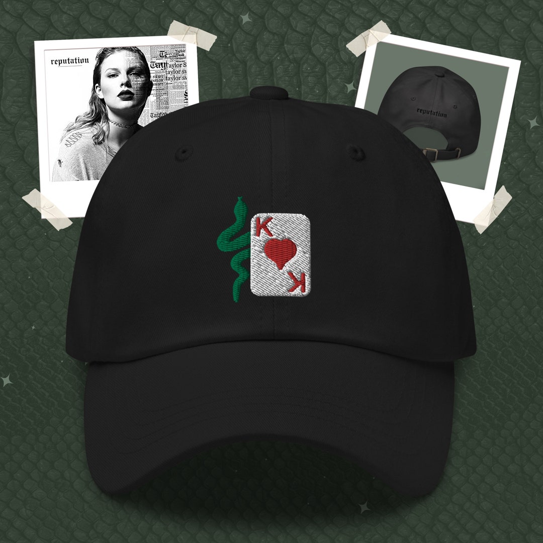 Taylor Swift Reputation Dad Hat King of My Heart Snake - Etsy