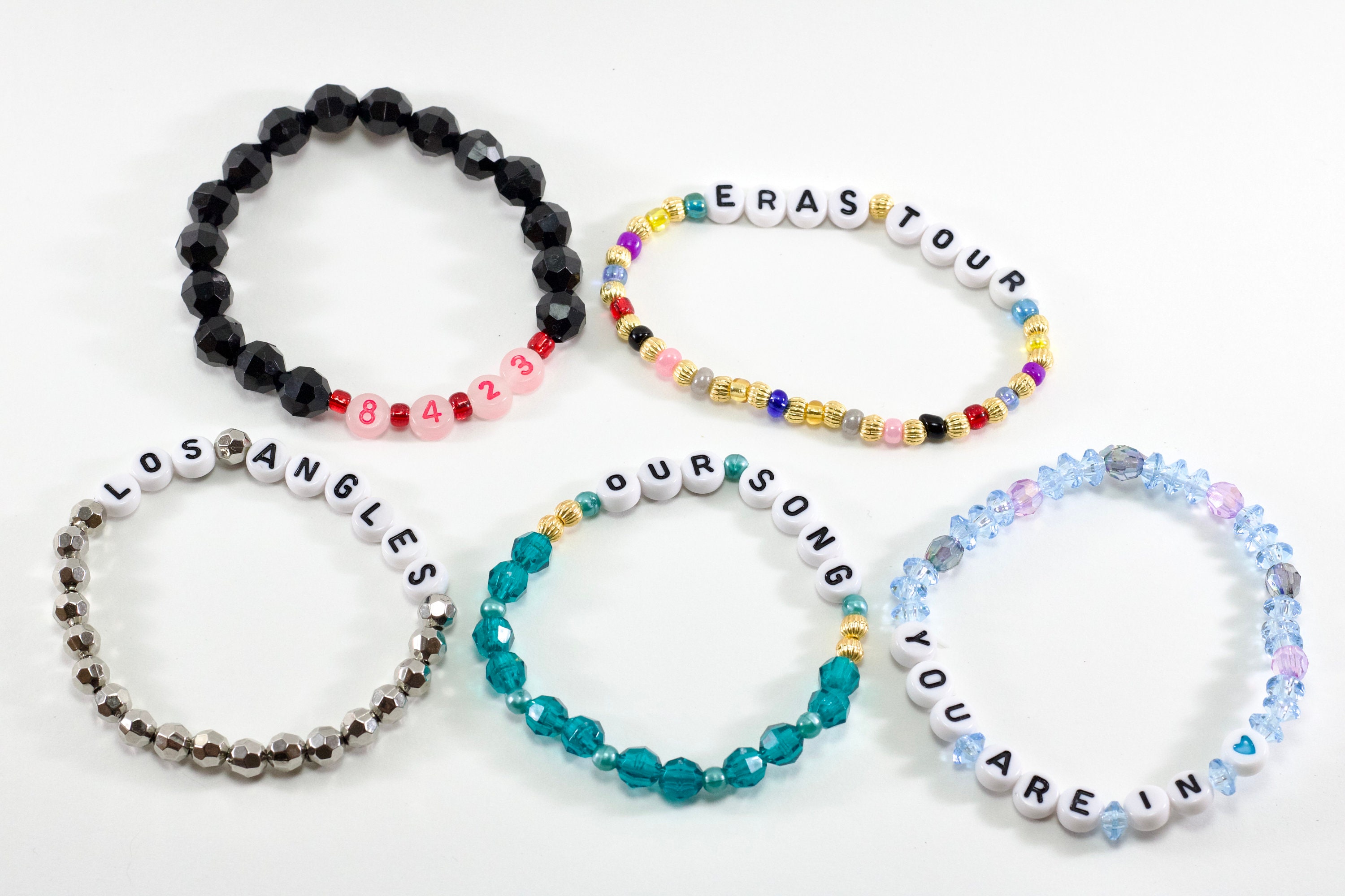 Surprise Song Eras Tour Friendship Bracelets for Post-concert Memories ...