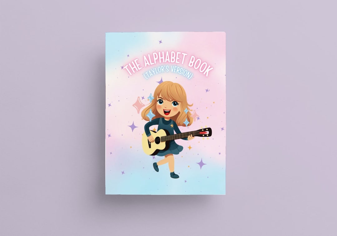 Taylor Swift Alphabet Book Digital Printable 8.5 X 11 Swifites Eras ...
