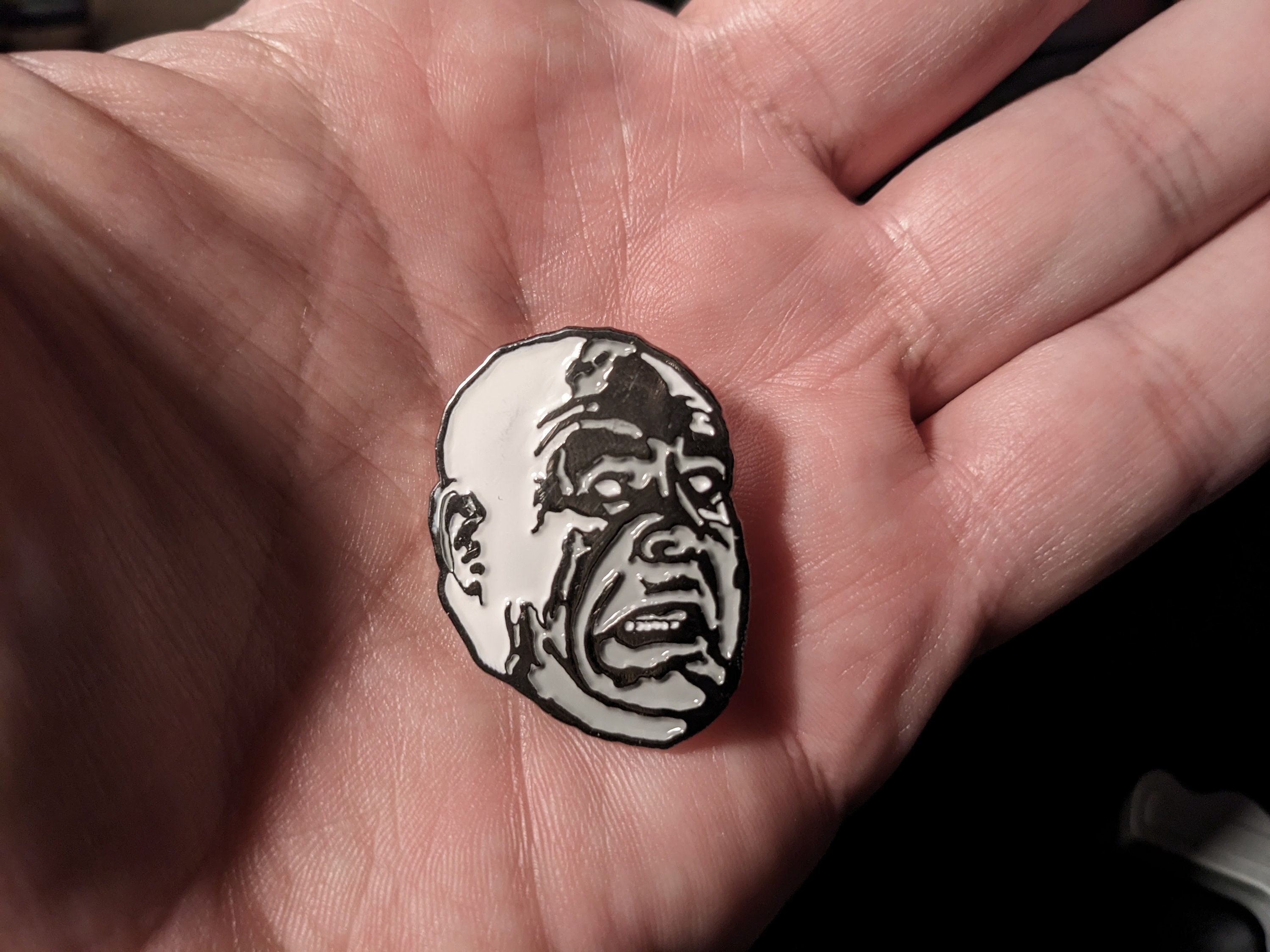 Tor Johnson Enamel Pin - Etsy