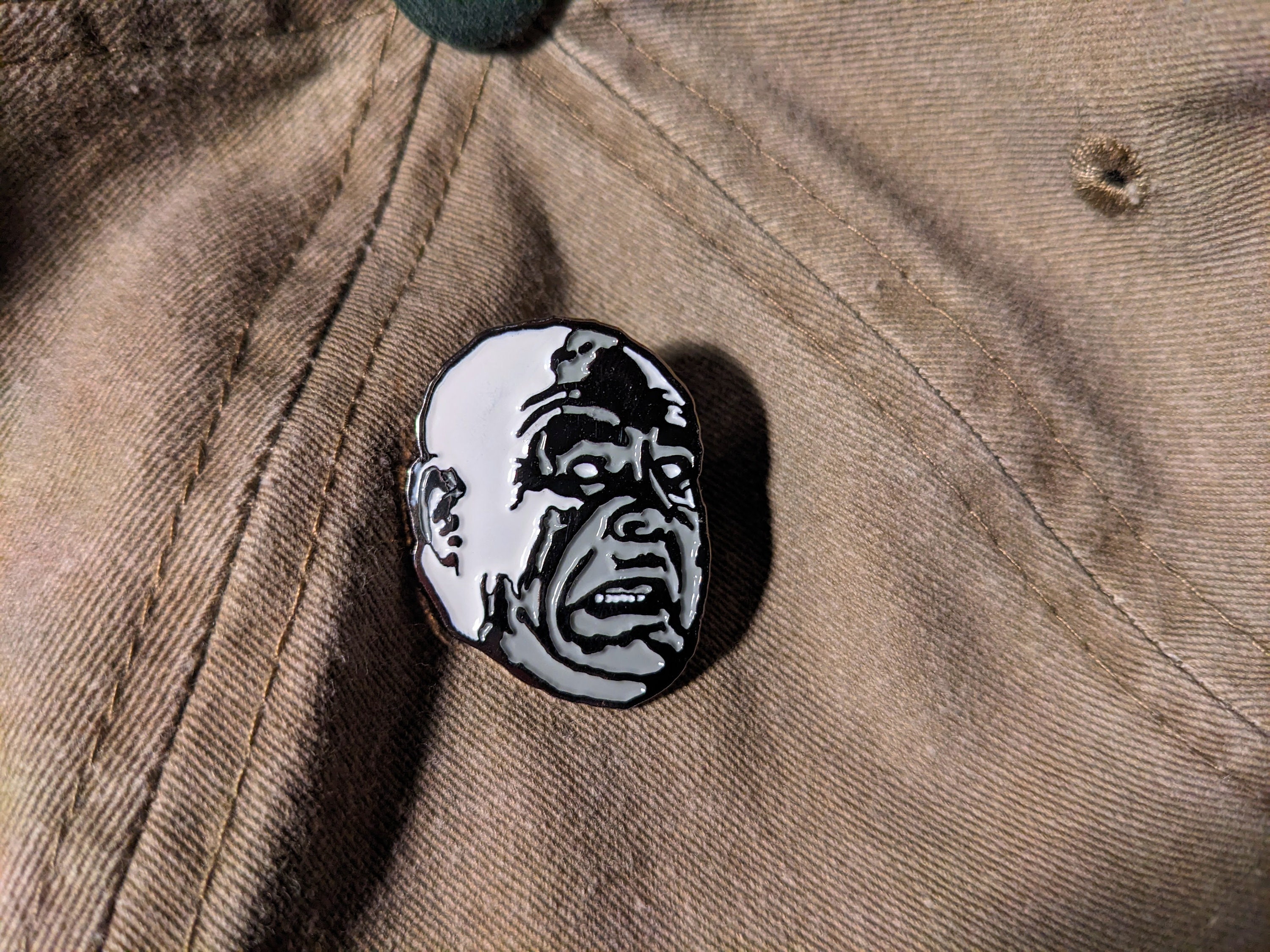Tor Johnson Enamel Pin - Etsy