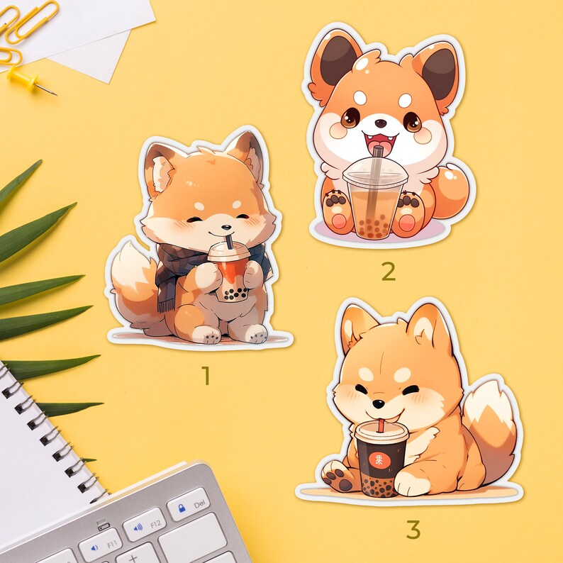 Boba Sticker, Bubble Tea, Boba Tea Sticker, Bubble Tea Sticker, Boba ...