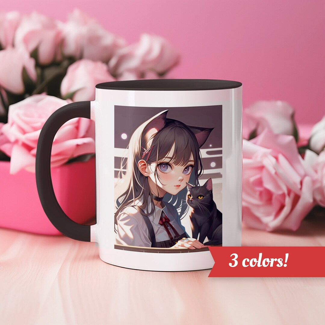Anime Coffee Mug, Kawaii Mug, Anime Cup, Anime Figures, Anime Merch ...