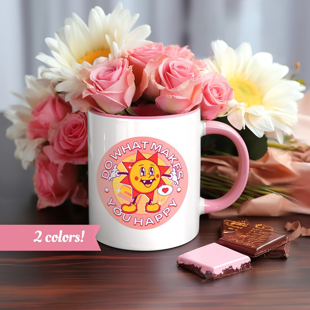 Self Love Mug, Sunshine Mug, Smiley Face Mug, Affirmation Mug ...