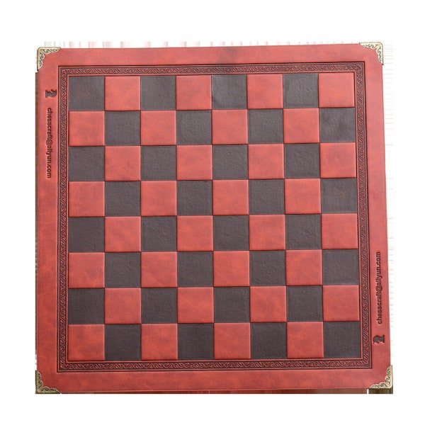 Leather Chess Board - Etsy