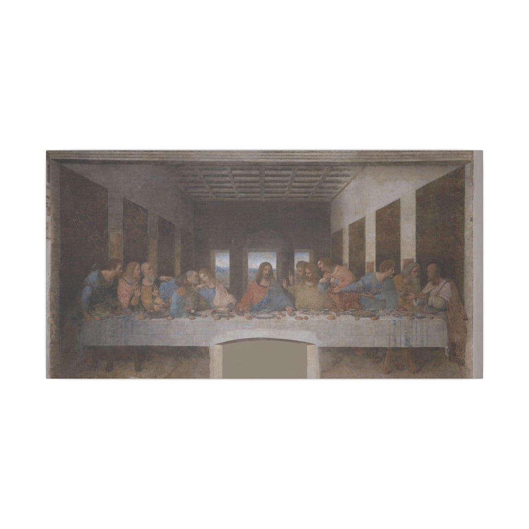 The Last Supper by Leonardo Da Vinci, Inspirational Giclée Canvas of ...