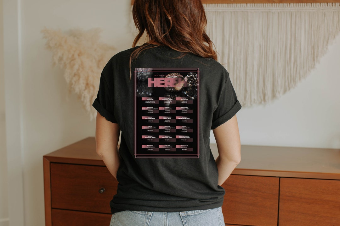 IU Concert Tee, IU Her Concert, Love Wins All, Lilac, Palette, Twice ...