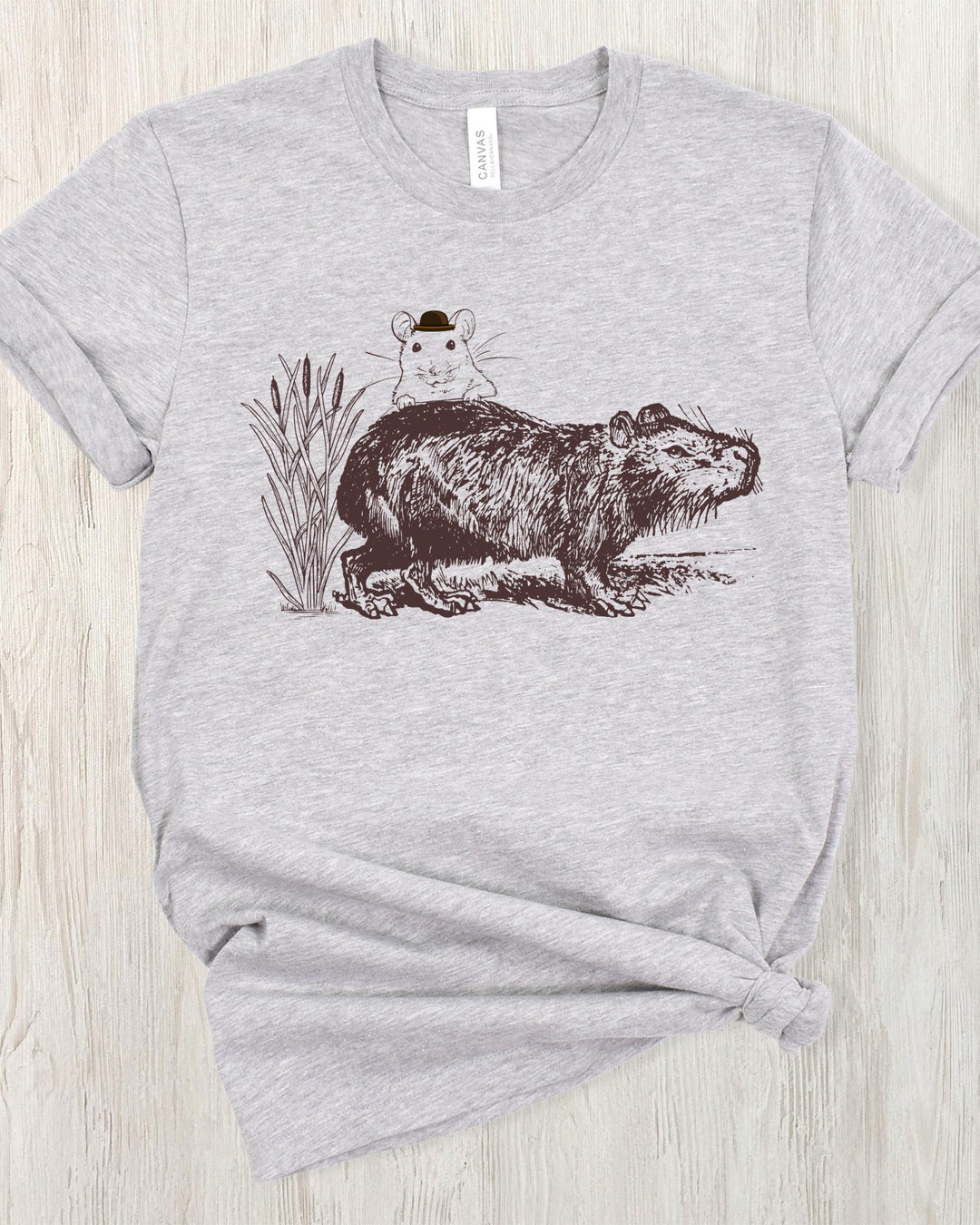 Capybara Shirt, Capybara Gift, Rodent Shirts, Funny Capybara Shirts ...