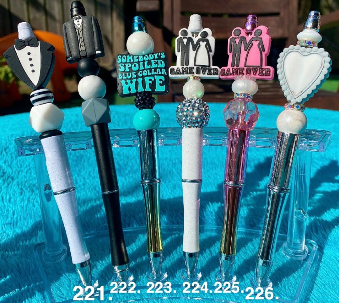 Custom Wedding/bride/groom Pens - Etsy