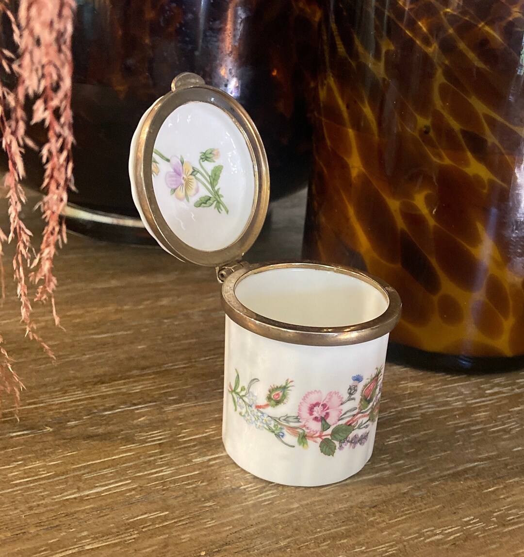 Lidded Pot | Vintage | Wild Tudor | Ansley |fine English Bone China ...