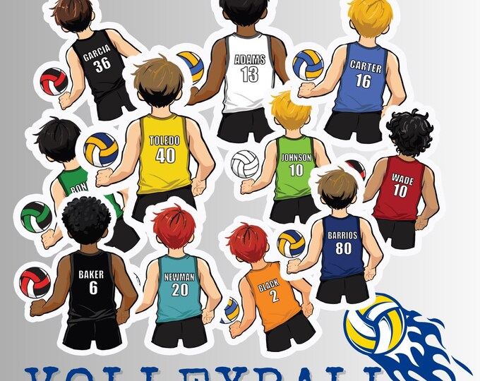 Personalized Cheerleader Stickers, Custom Decals, Girls Cheerleader ...