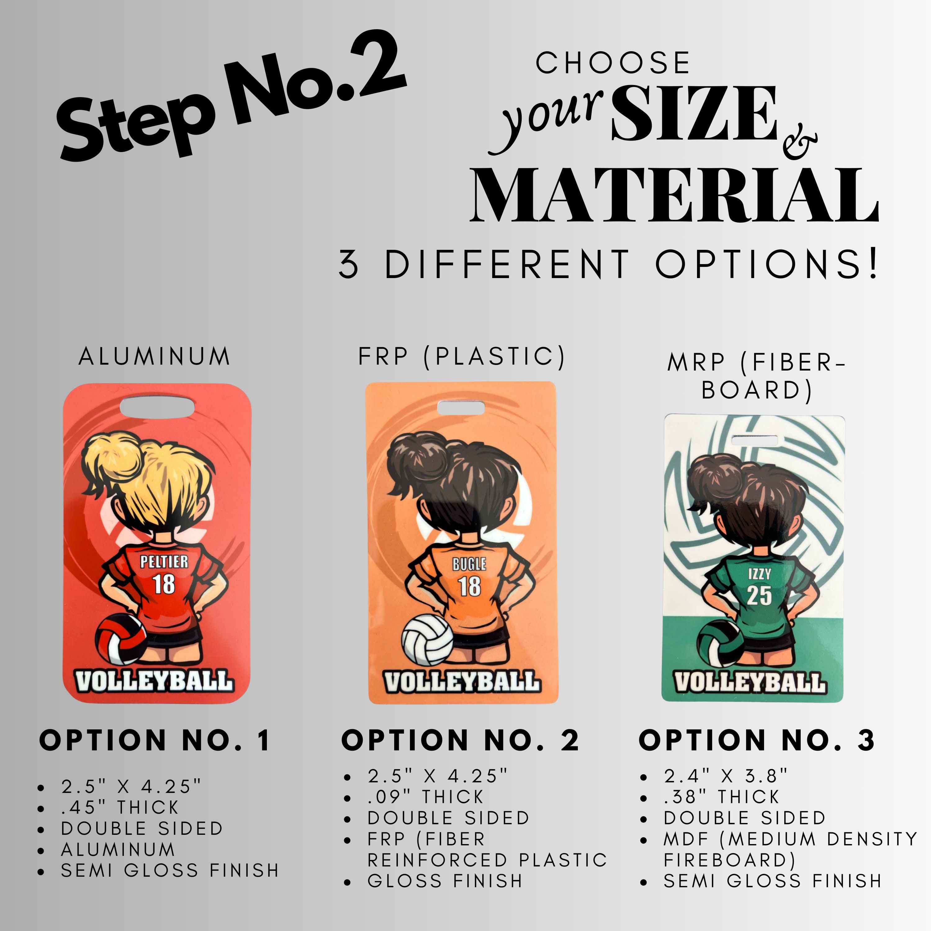 Sport Team Bag Tag, Personalized Volleyball Team Tag, Backpack Tags ...