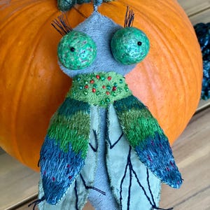 Handmade Fly Toy. Fabric Fly Wall Decor. Cloth Insect Figure.fly Soft ...