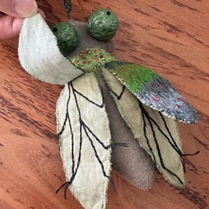 Handmade Fly Toy. Fabric Fly Wall Decor. Cloth Insect Figure.fly Soft ...