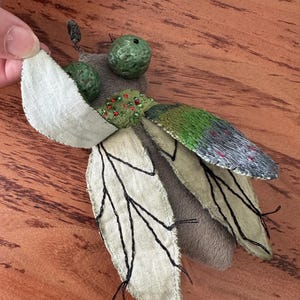 Handmade Fly Toy. Fabric Fly Wall Decor. Cloth Insect Figure.fly Soft ...