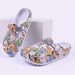 Women’s Animal Prints Print Comfortable Adjustable Buckle Clogs - Etsy