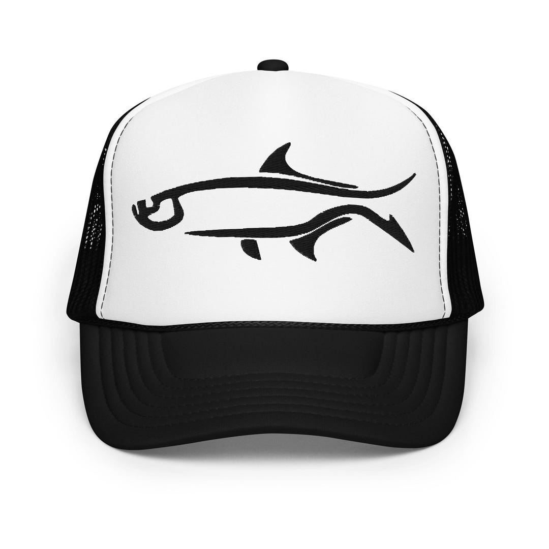 Foam Trucker Hat, Tarpon Hat, Fishermans Hat, Fishing Hat, Tarpon ...