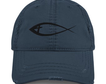 Jesus Fish Hat - Etsy