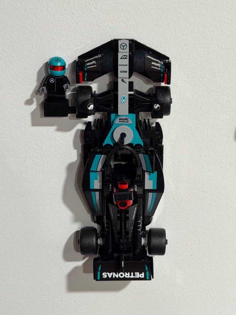 F1 Wall Mount Brackets | Compatible With Lego Speed Champions Formula 1 ...