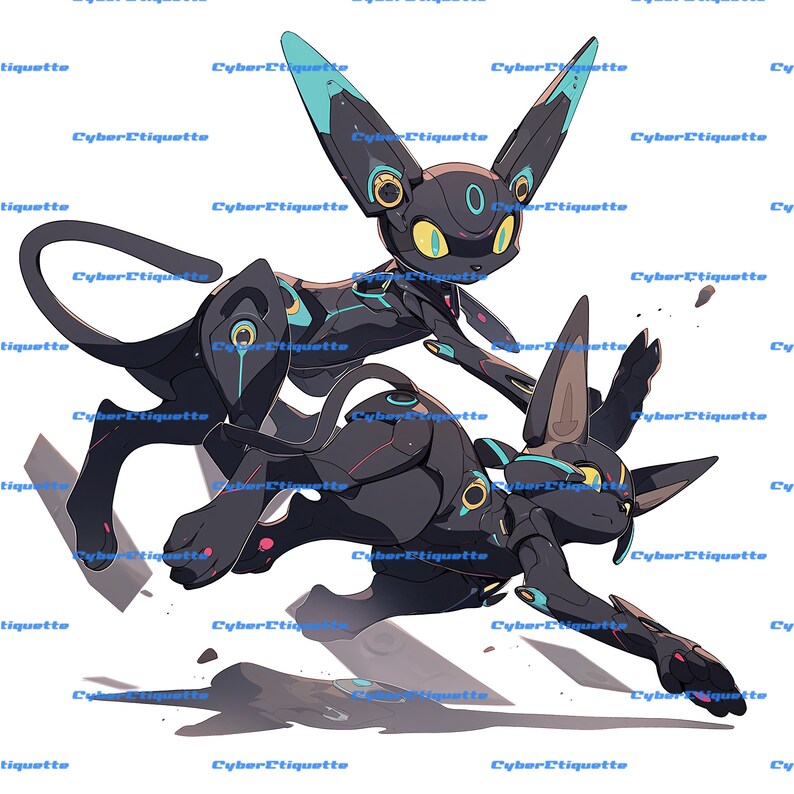 Umbreon PNG Commercial Use Digital Download Printable - Etsy