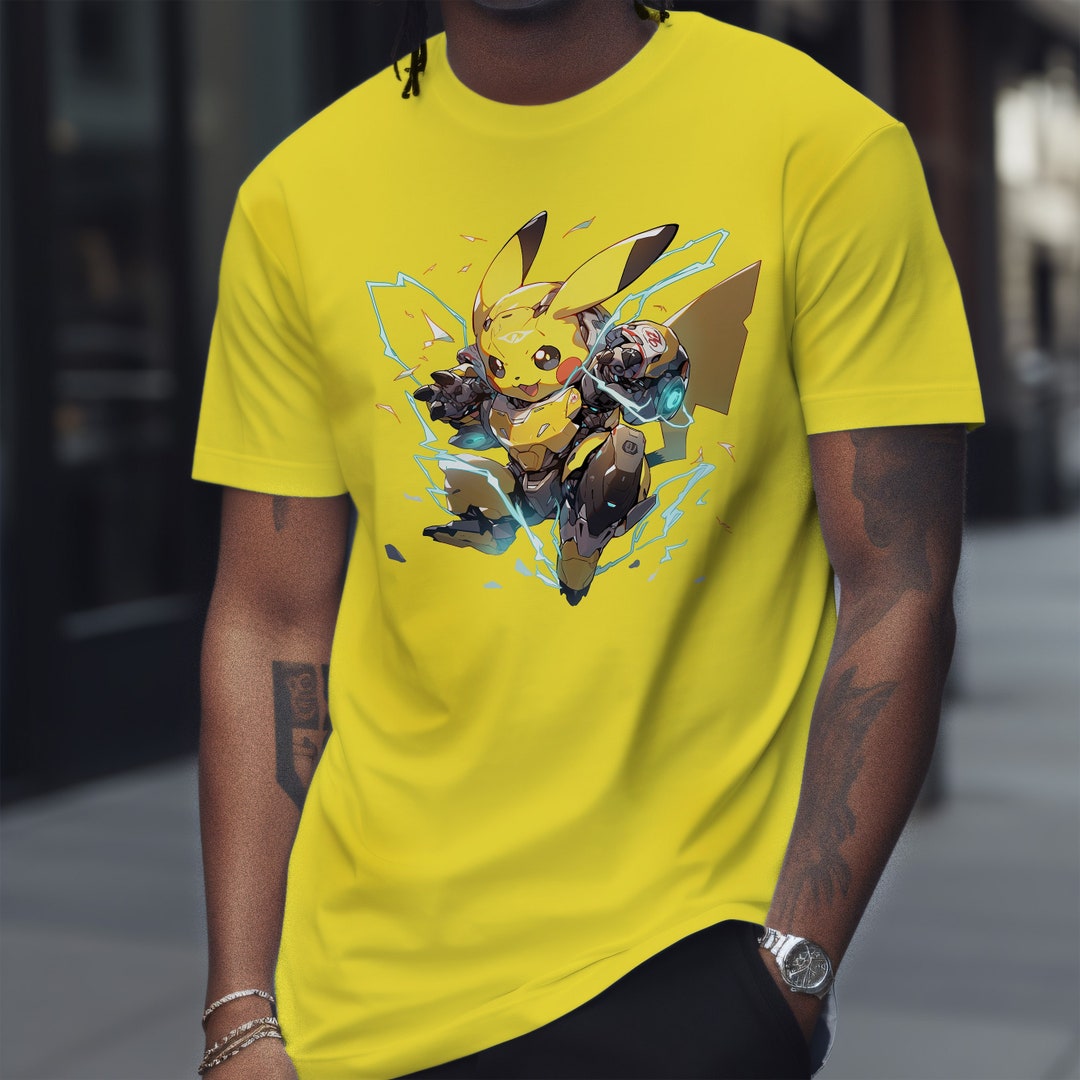 Cyber Pokemon PNG, Robo Pikachu PNG, Descarga digital, Imprimible ...