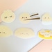 Cute Dumpling Stickers | Vinyl Matte Stickers | Cute Stickers ...