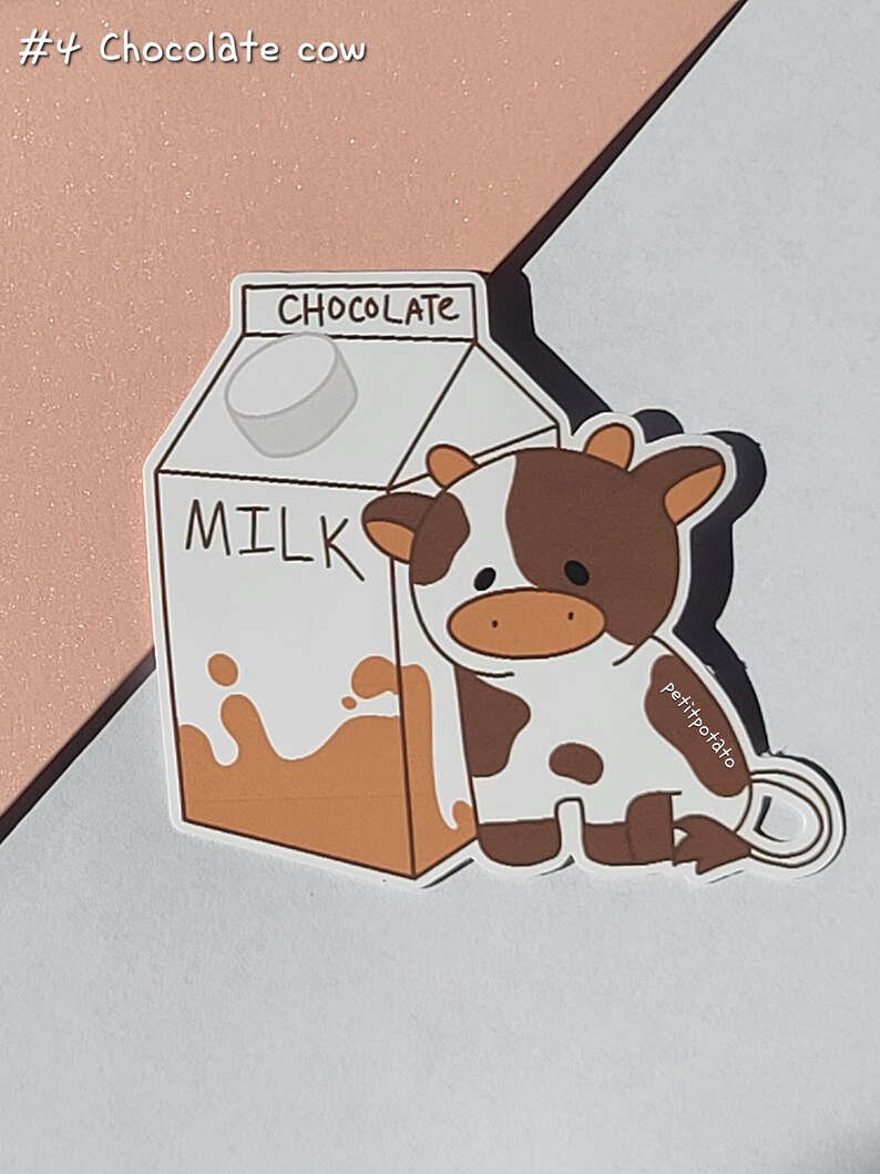 Cute Cow Stickers Stickers Cute Cute Stickers Vinyl Art - Etsy