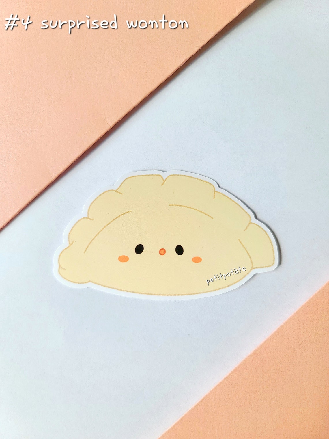 Cute Dumpling Stickers | Vinyl Matte Stickers | Cute Stickers ...