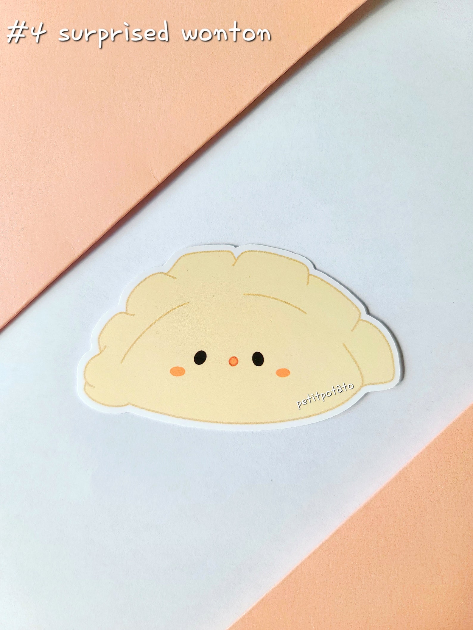 Cute Dumpling Stickers | Vinyl Matte Stickers | Cute Stickers ...