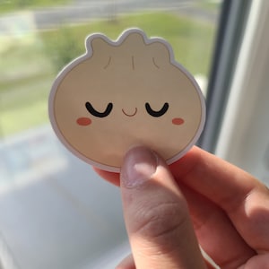Cute Dumpling Stickers | Vinyl Matte Stickers | Cute Stickers ...