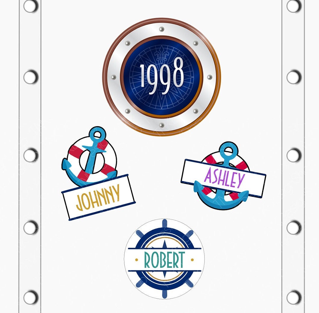 Cruise Door Magnet Name Tag - Custom Cruise Name Tag for All Cruise ...