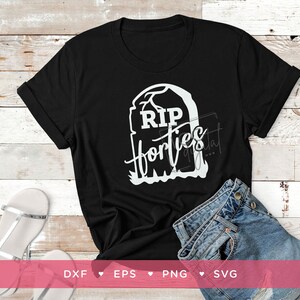 RIP 40s Digital File, 50th Birthday Cake Topper, RIP Forties, 50th ...