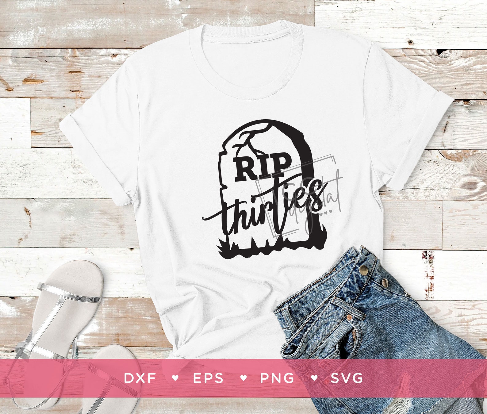 RIP 30s Digital File,40th Birthday Cake Topper, RIP Thirties, 40th ...