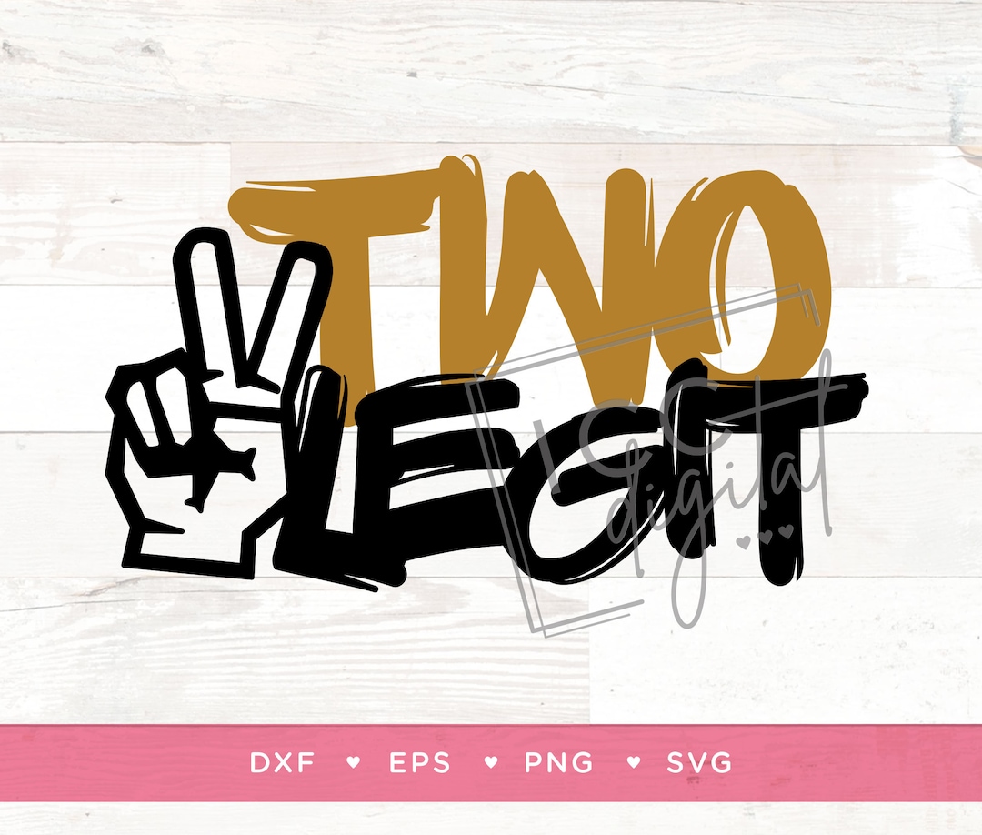 TWO Legit Digital File, Two Legit Birthday, 90s Theme, Hip Hop ...
